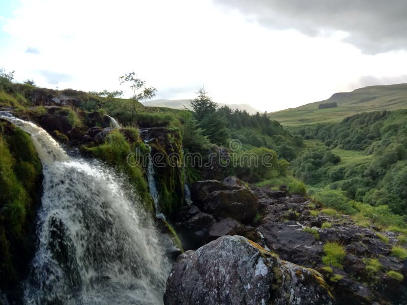 Stirling, Scotland stock photo. Image of nature, waterfall - 101863336