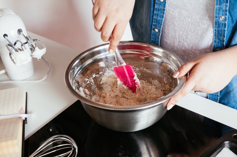 Stirring Ingredients stock photo. Image of domestic, paper - 89130452