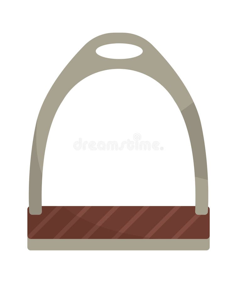 Stirrup Iron Accessory stock vector. Illustration of design - 282504626