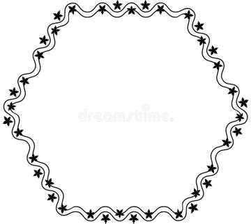 Stitch Border Frame stock illustration. Illustration of blank - 370138178