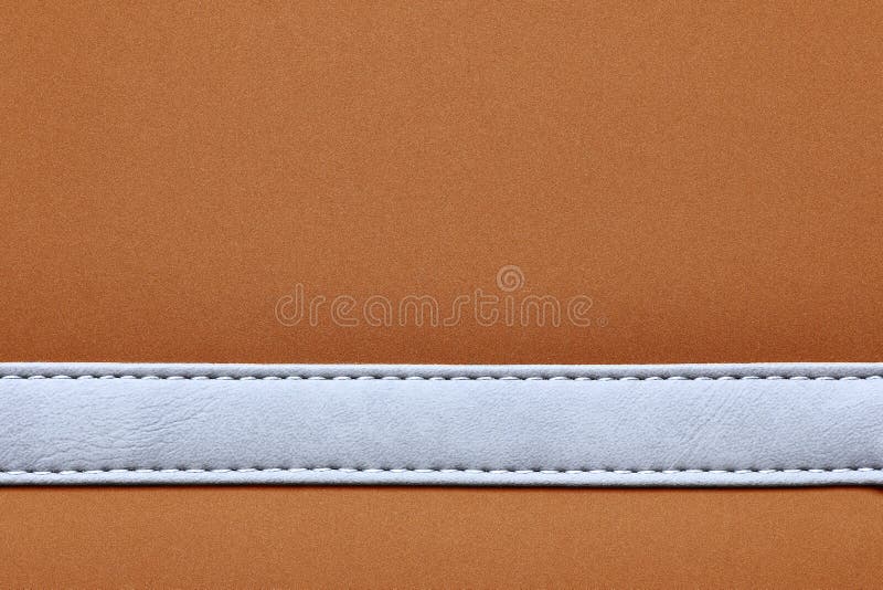 Stitched leather texture stock image. Image of frames - 6716883