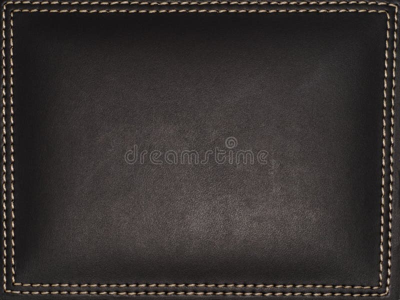 Stitched leather texture stock image. Image of frames - 6716883