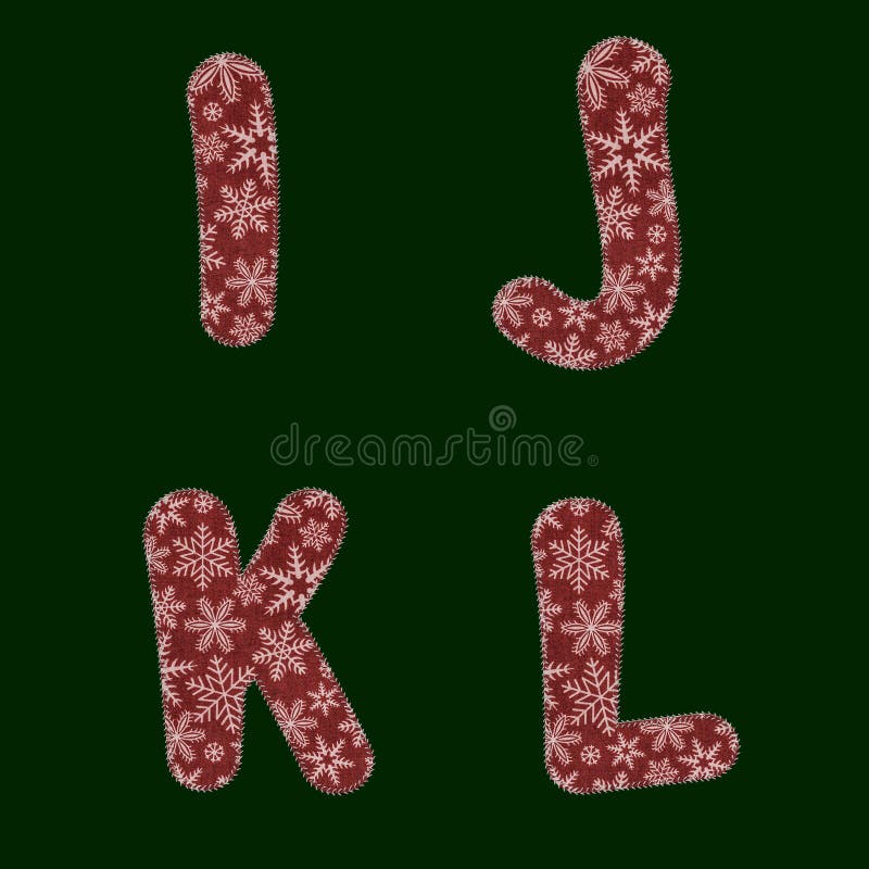 Christmas Alphabet Letter I Stock Illustrations – 364 Christmas ...