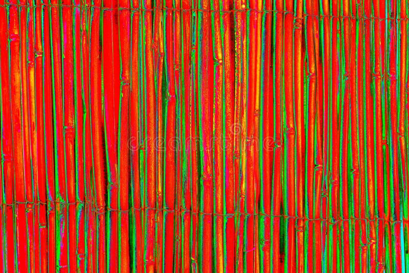 Stitched Straw Mat, Bamboo, Modified Color Scheme, 2 Stock Image ...