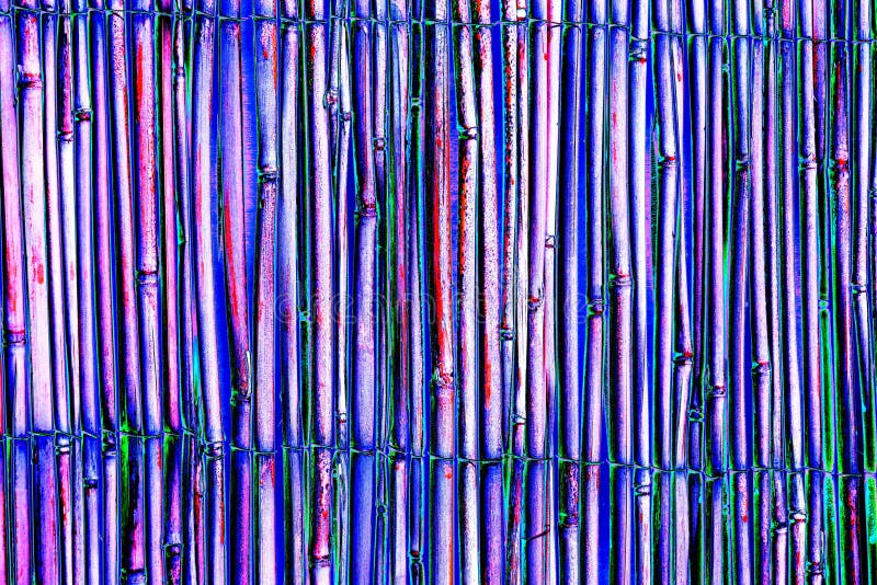 Stitched Straw Mat, Bamboo, Modified Color Scheme, 2 Stock Photo ...