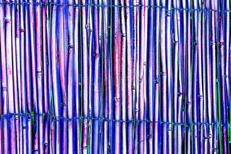 Stitched Straw Mat, Bamboo, Modified Color Scheme, 2 Stock Image ...