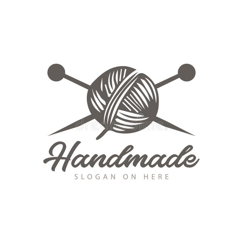 Stitching Logo Design Template Stock Illustration - Illustration of ...