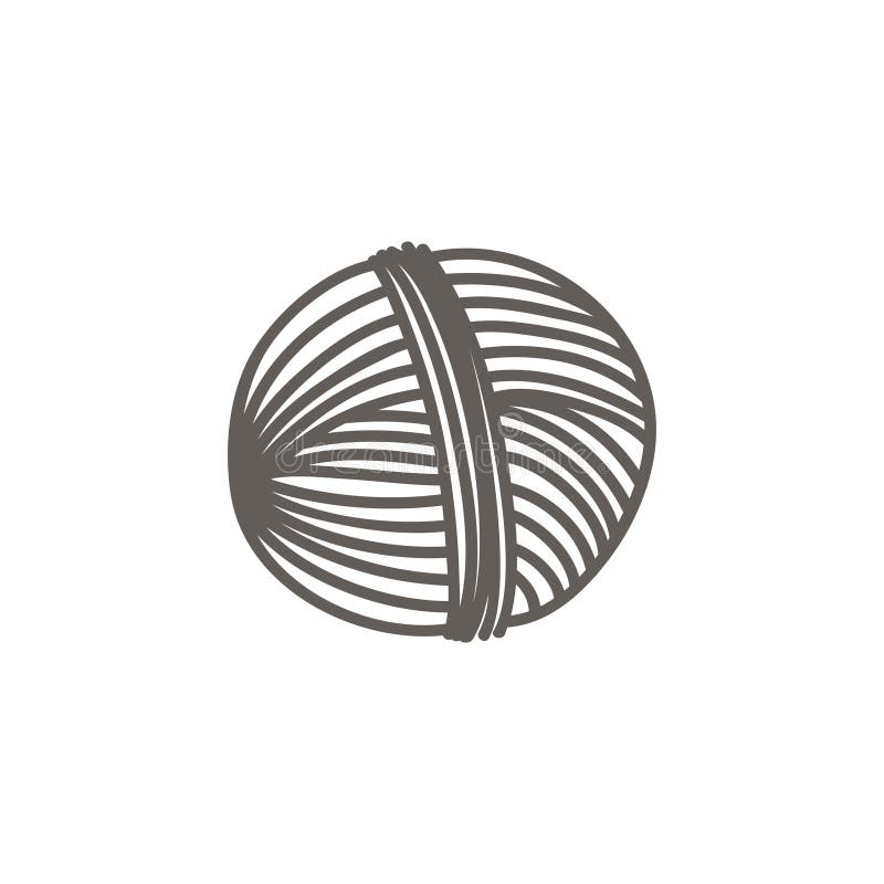 Stitching Logo Design Template Stock Illustration - Illustration of ...