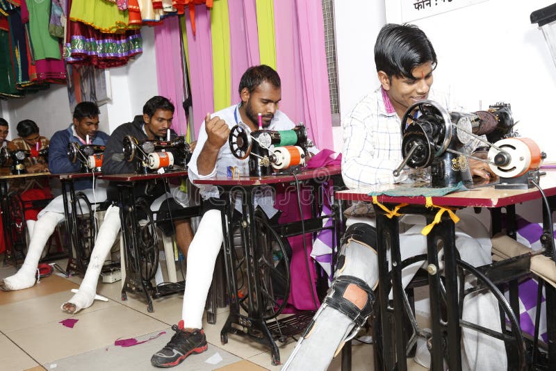 Stitching Training by Narayan Seva Sansthan Editorial Stock Image ...