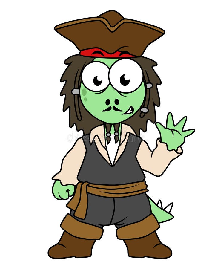 Stegosaurus Pirate Stock Illustrations – 3 Stegosaurus Pirate Stock ...