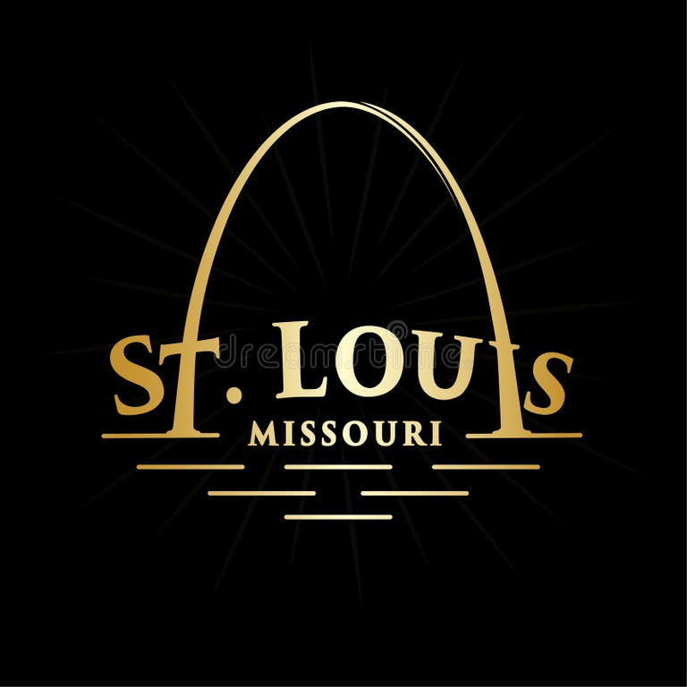 St Louis Arch Art Stock Illustrations – 80 St Louis Arch Art Stock ...