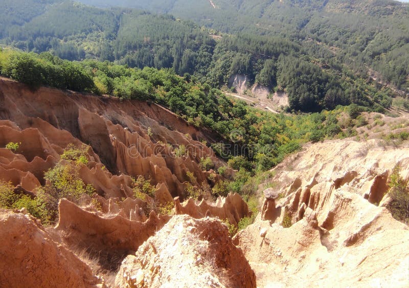 Stob Earth pyramids stock photo. Image of stob, valley - 210820592