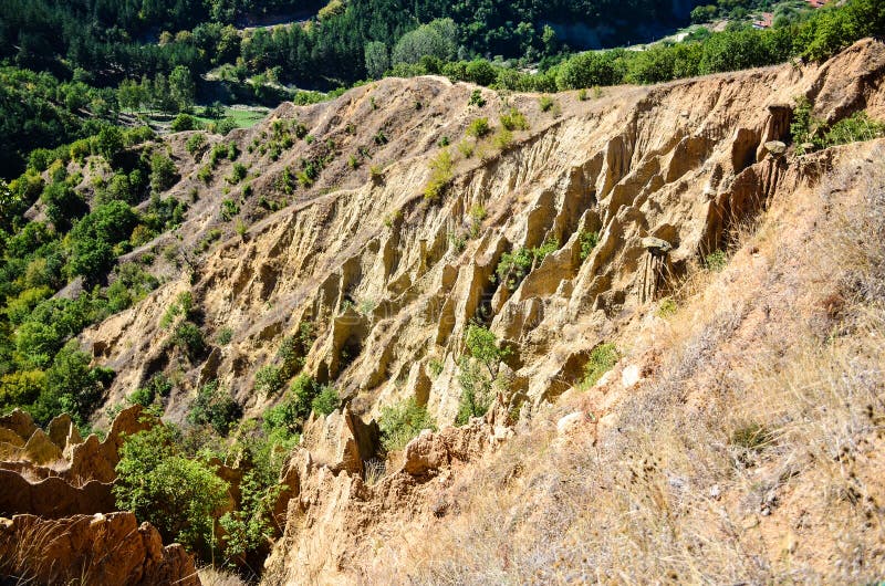 Stob Pyramids View stock photo. Image of object, high - 79266970