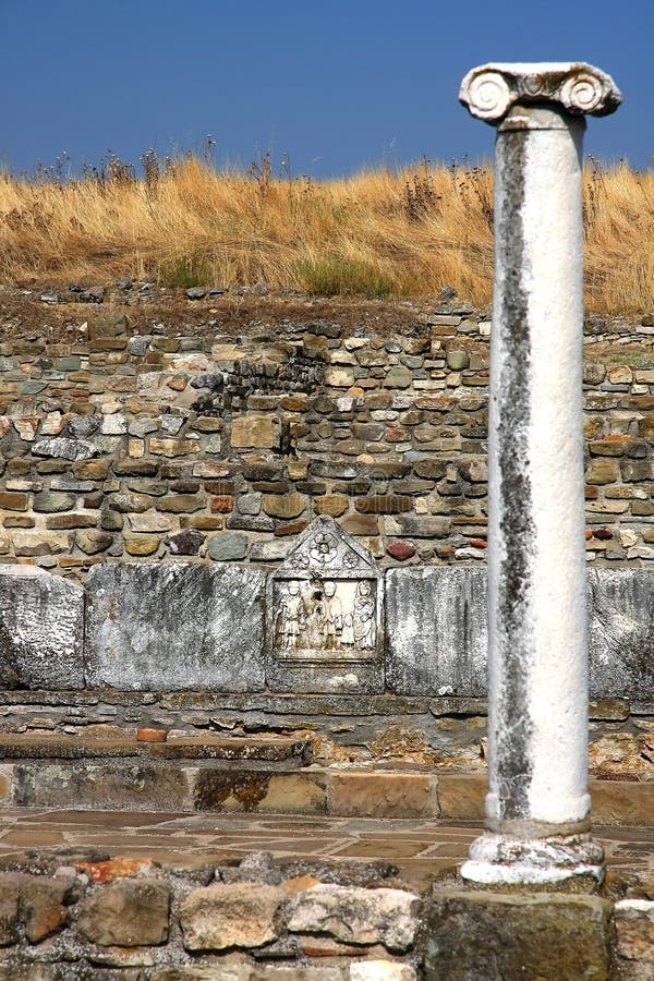 Stobi, Macedonia stock photo. Image of emperor, roman - 30946226