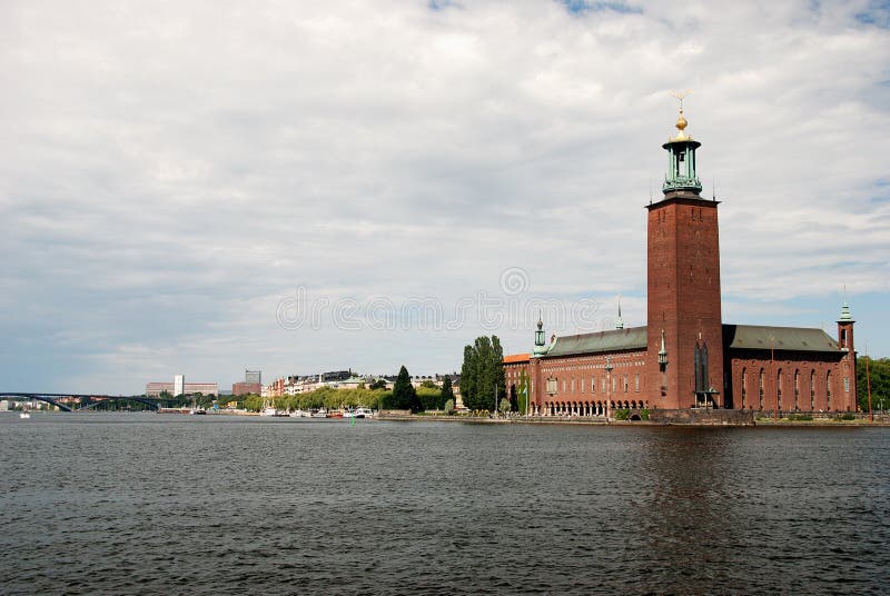 Stoccolma fotografia stock. Immagine di simbolo, cielo - 10271610