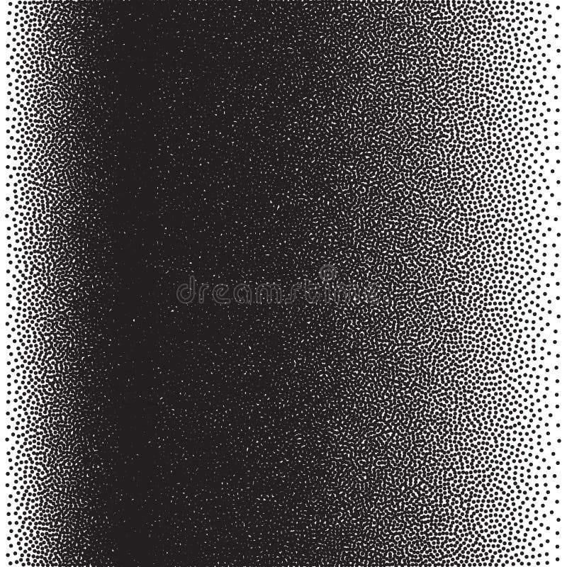 Stochastic Raster Halftone Gradient Print Stock Vector - Illustration ...