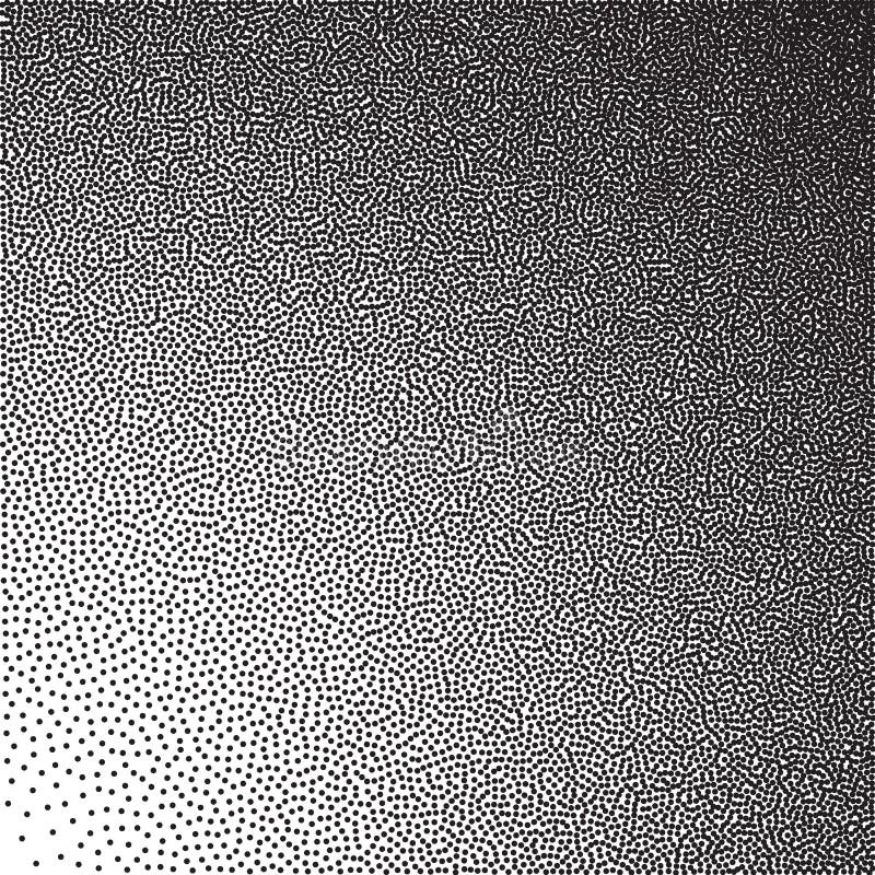 Stochastic Raster Halftone Gradient Print Stock Vector - Illustration ...