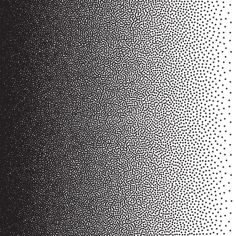 Stochastic Raster Halftone Gradient Print Stock Vector - Illustration ...