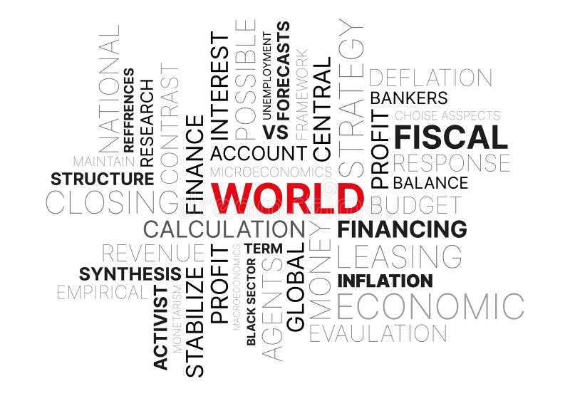 Macroeconomist Wordcloud Tagcloud Cloud Tag Word Finance Financial ...