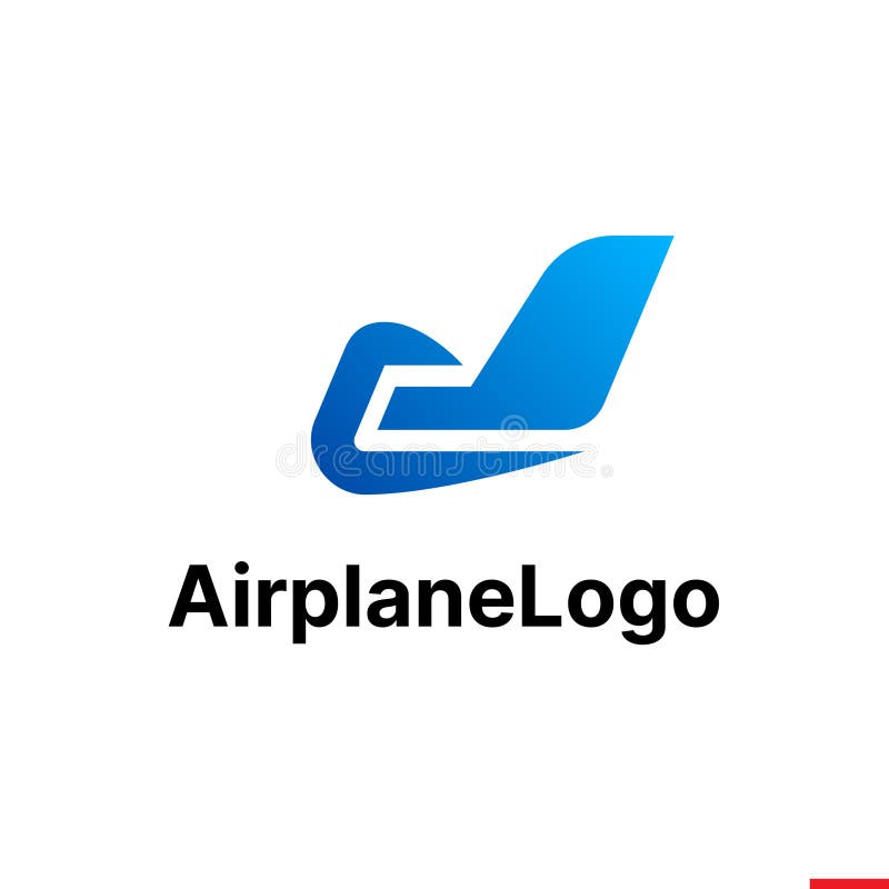 Airplane Fly Fast Travel Logo Stock Vector - Illustration of business ...