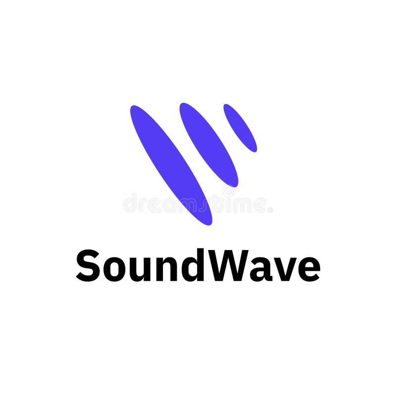 V Letter Sound Soundwave Waveform Logo Stock Vector - Illustration of ...