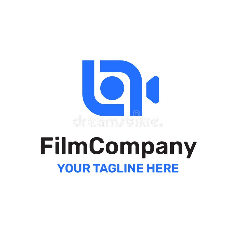 Video Audio Film Recorder Camera Human Logo Stock Vector - Illustration ...