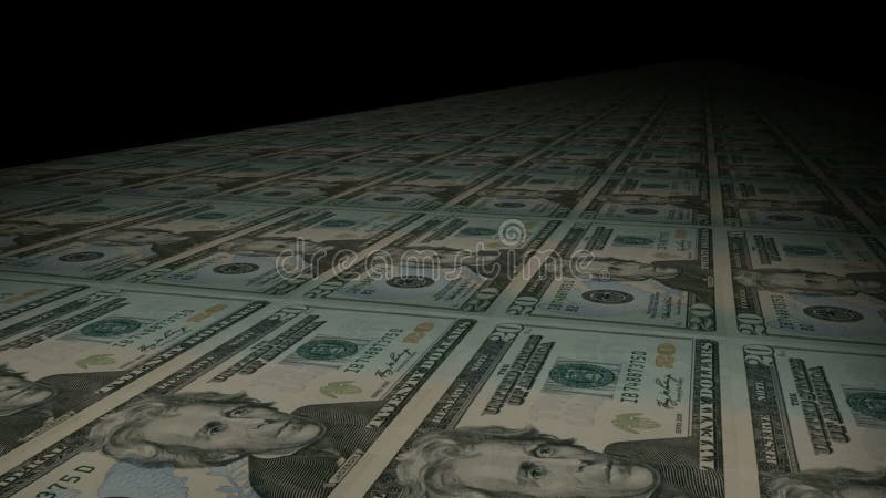 Stock Animation of Dollars in Motion Stock Video - Video of cash ...