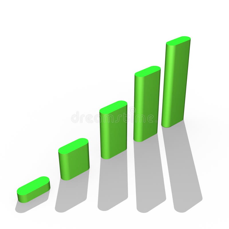 Stock arrow going up stock illustration. Illustration of diagram - 54040969