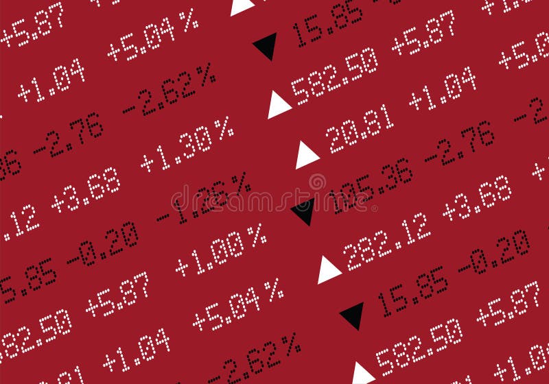 Stock Board stock vector. Illustration of invest, business - 128249934