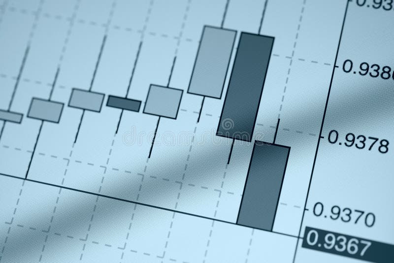 Stock Chart stock photo. Image of abstract, bull, chart - 26929094