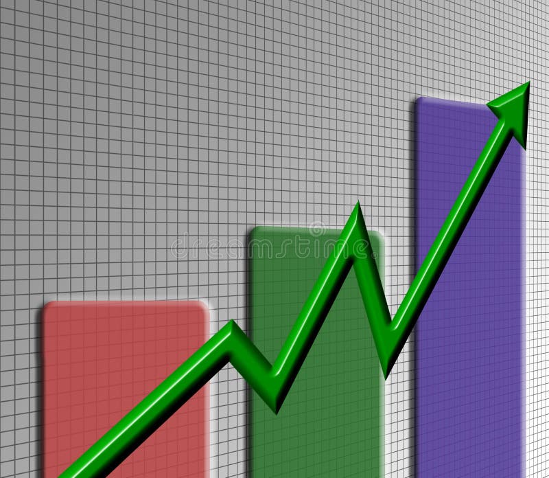 Stock Chart Theme Modern Infographics Template Stock Vector ...