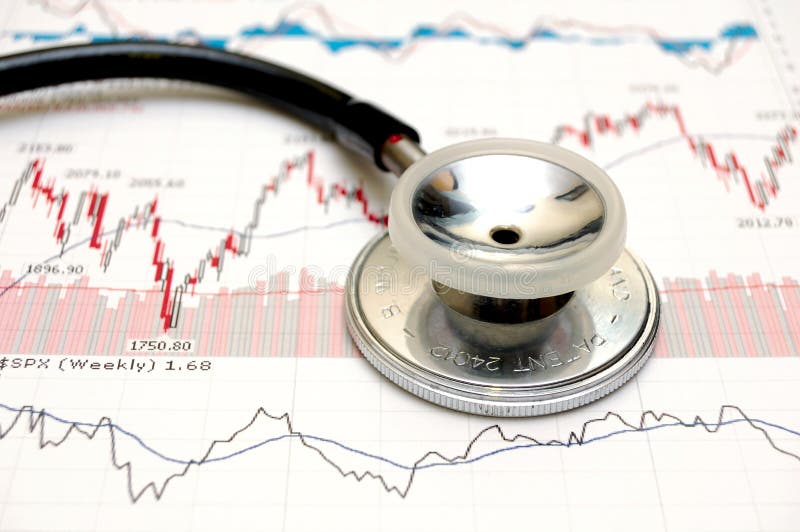 Stock chart analysis stock photo. Image of success, growth - 2062222