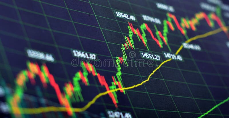 Stock chart stock photo. Image of development, data, improvement - 47482082