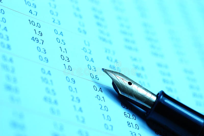 Stock Chart stock image. Image of businessman, report - 30673675