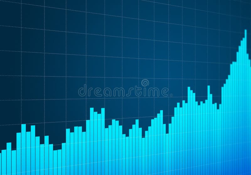 Stock Chart Theme Modern Infographics Template Stock Vector ...