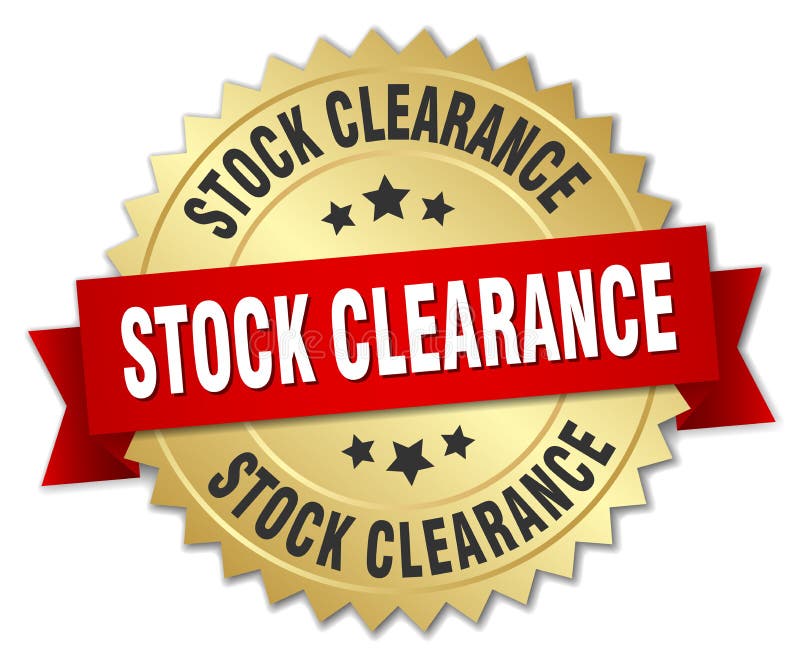 Stock Clearance Sale Symbol. Special Offer Price Sign. Vector Stock ...