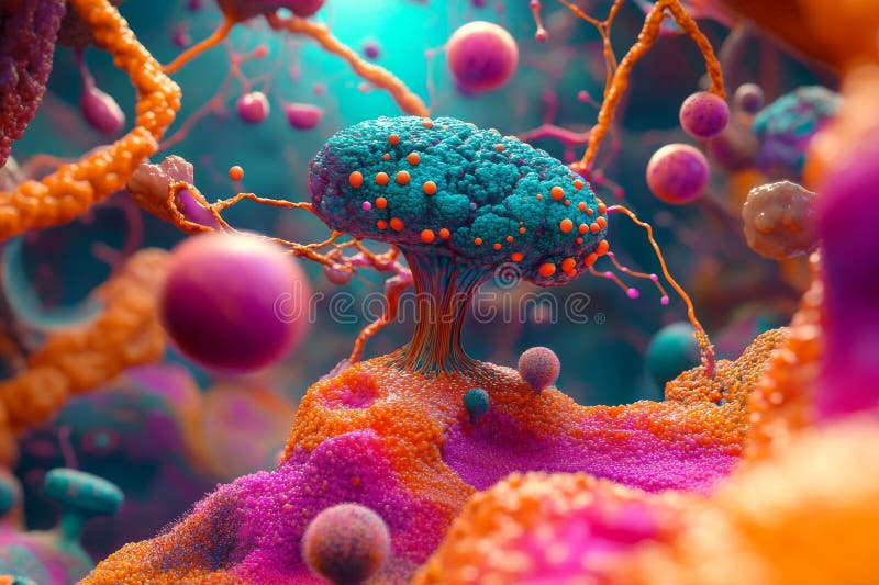 Stock in the Context of a Science and Medicine Abstract Stock Image ...