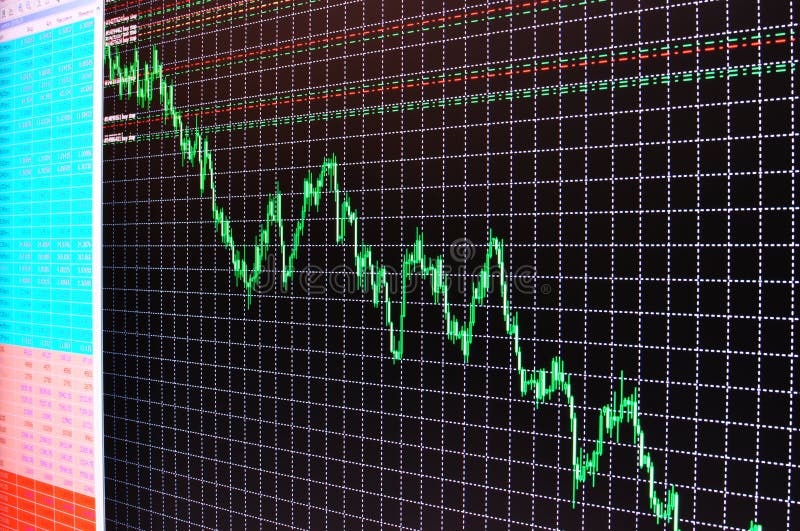 Stock diagram stock image. Image of funds, computer, horizontal - 37405159
