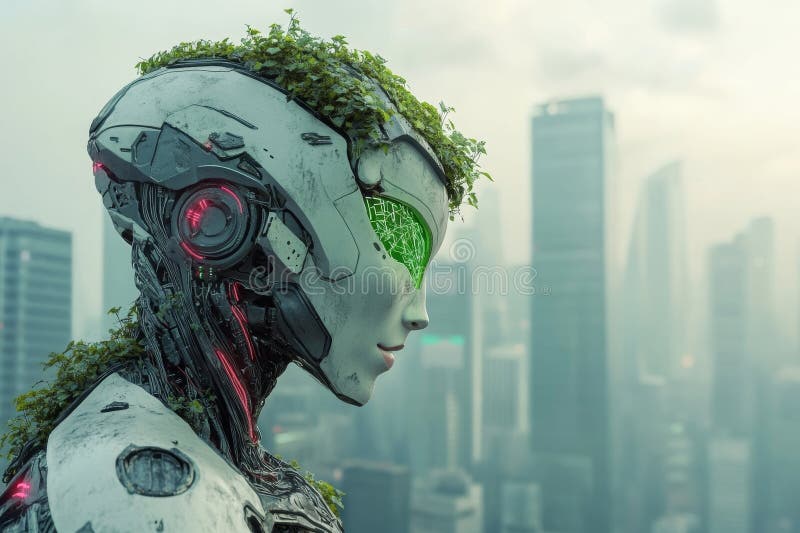 Stock Emerges from Nature Encapsulated in a Robot S Shell with a Human ...