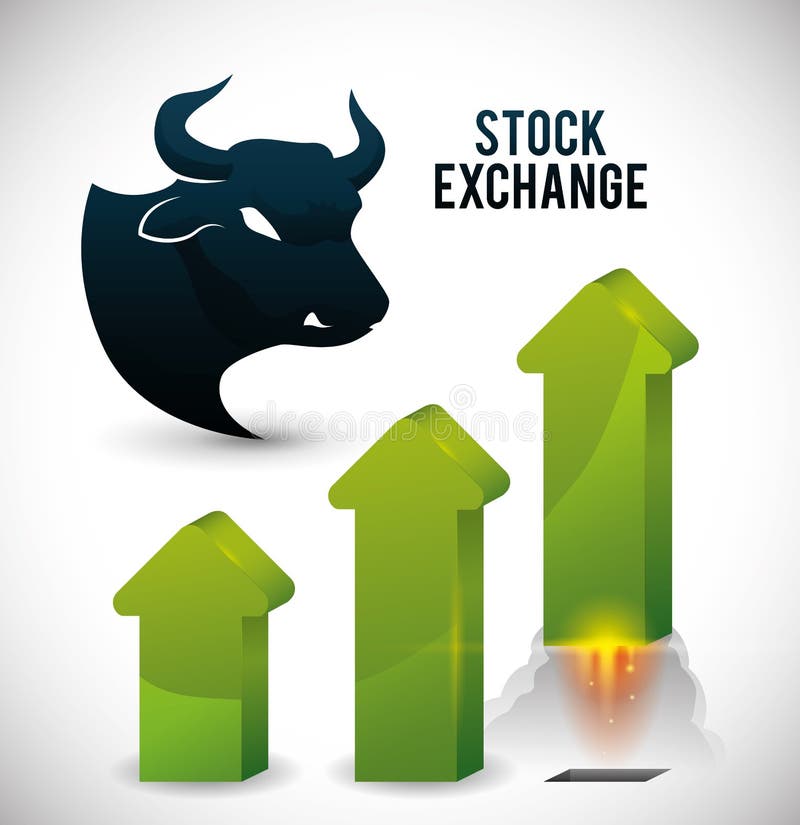 Stock exchange design stock vector. Illustration of global - 68436688