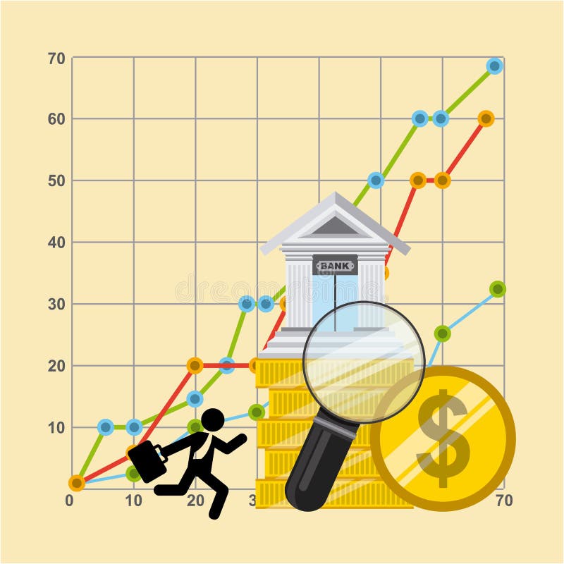 Stock exchange stock vector. Illustration of abstract - 60402351
