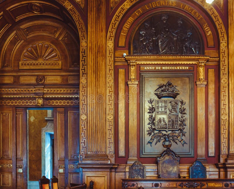 Stock Exchange Room stock photo. Image of classical, mosaic - 65528540