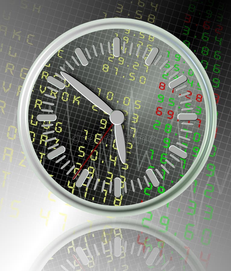 Stock exchange chart stock illustration. Illustration of money - 21394711