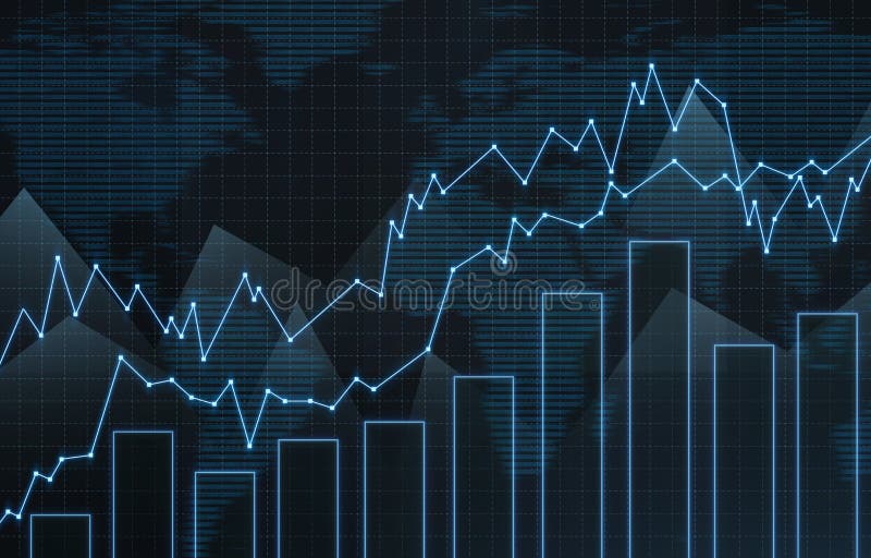 Stock graph stock image. Image of chart, media, internet - 50007225