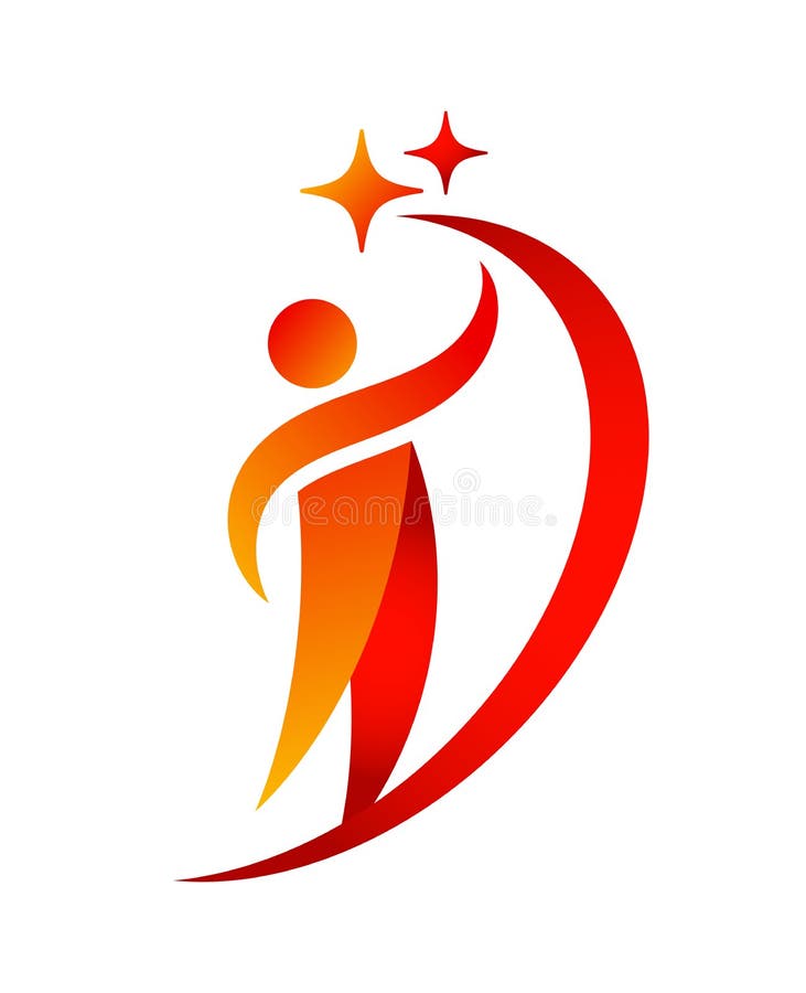 Reaching the Success stock illustration. Illustration of outcome - 9315851