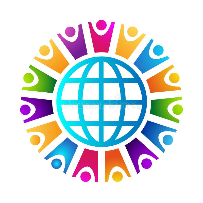 A Peoples Protection Globe/Earth. Stock Vector - Illustration of ...