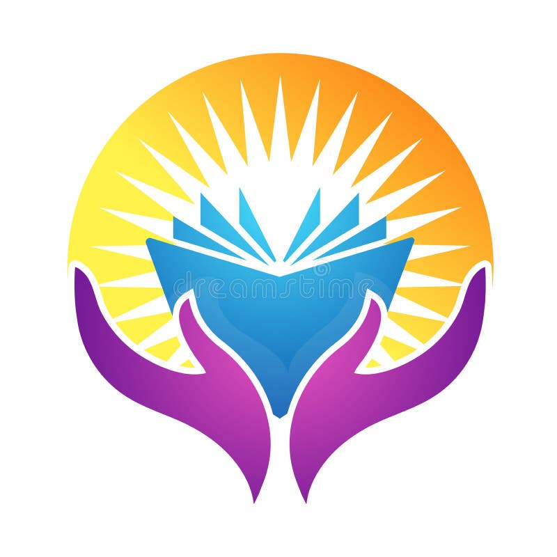 Hand and Book with Pen Logo Symbol. Stock Vector - Illustration of ...