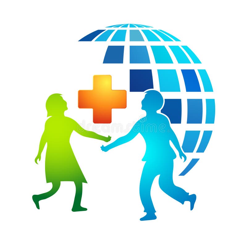 A Children Protection Globe/Earth. Stock Vector - Illustration of kids ...