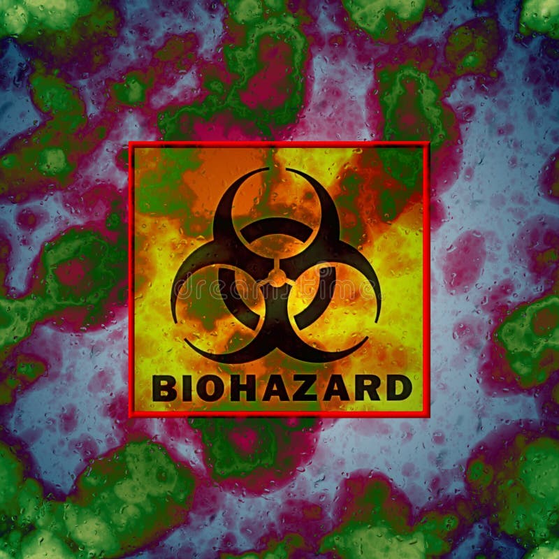Stock Illustration with Biohazard Sign Stock Illustration ...
