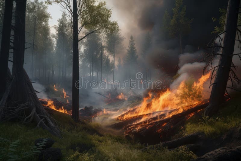 Forest Burning: a Natural or Handmade Disaster Causing Damage To ...